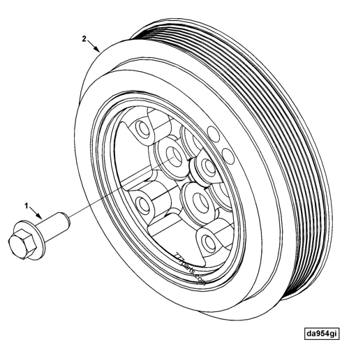 4942075 Rubber vibration damper - Cummins spare part | 777parts.com