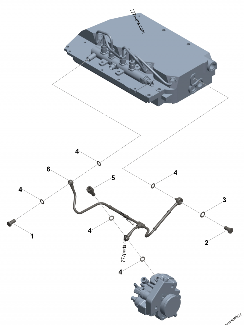 4942529 Banjo connector screw - Cummins spare part | 777parts.com