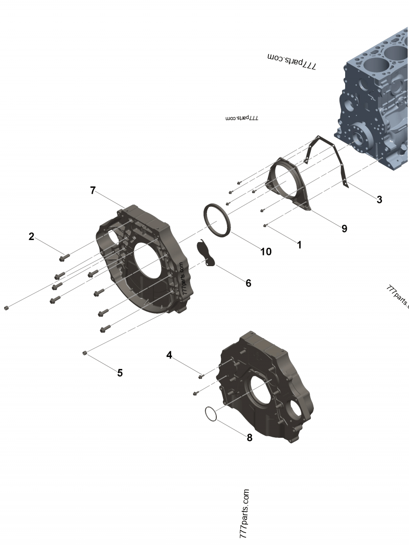 4945701 Rectangular ring seal - Cummins spare part | 777parts.com