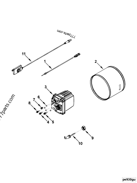 4954222 Oxygen sensor - Cummins spare part | 777parts.com