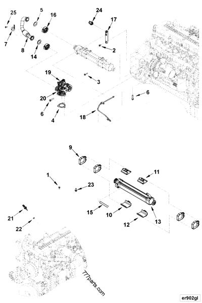 4955438 Engineering valve kit - Cummins spare part | 777parts.com