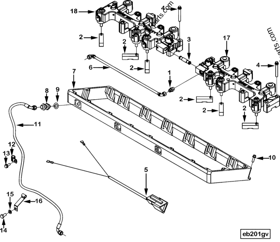 4955458 Engine brake kit - Cummins spare part | 777parts.com