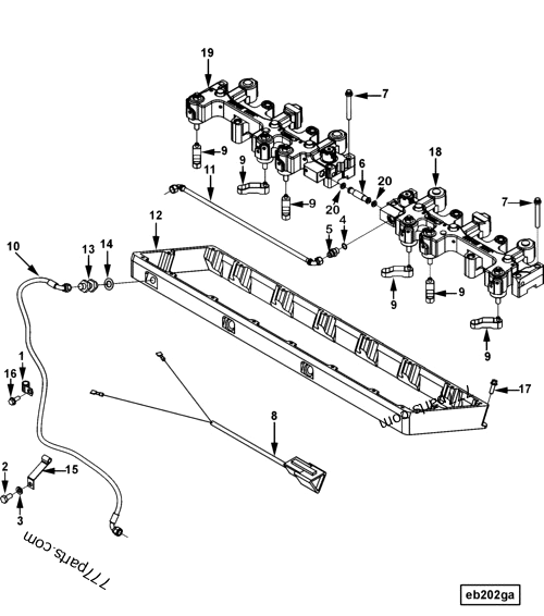 4955458 Engine brake kit - Cummins spare part | 777parts.com