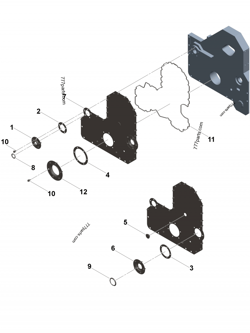 4955665 Seal kit - Cummins spare part | 777parts.com