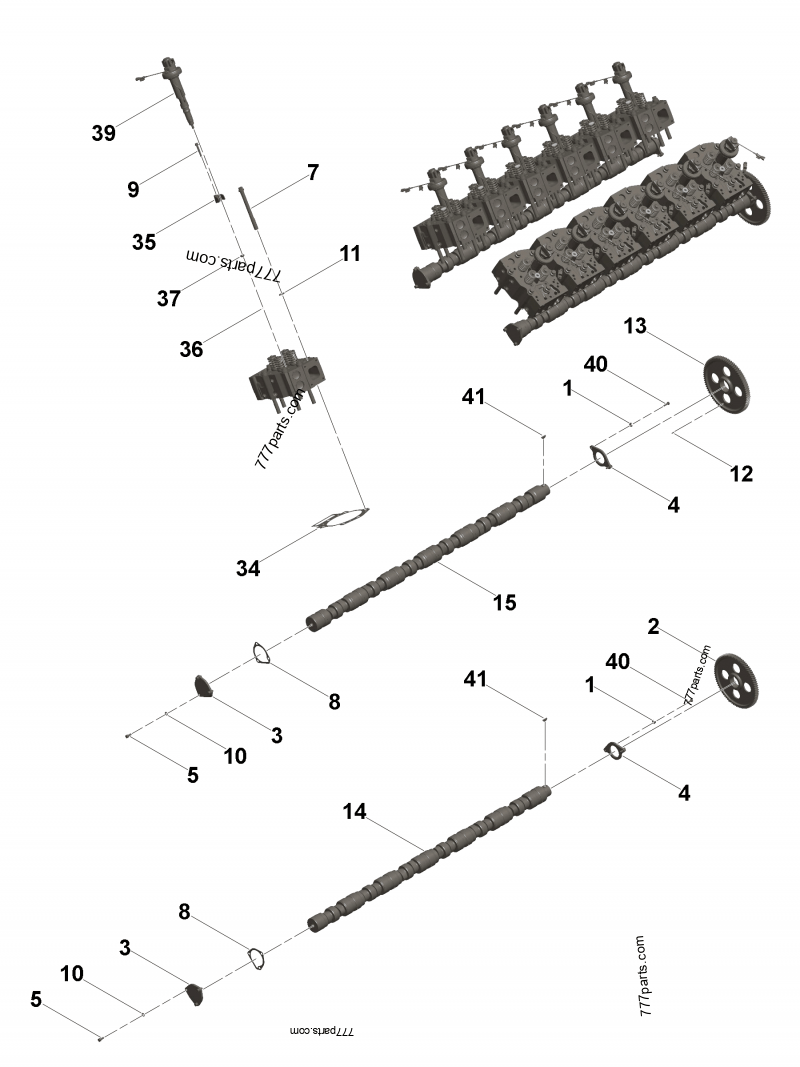 4964172 Injector - Cummins spare part | 777parts.com