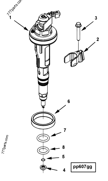 4964172 Injector - Cummins spare part | 777parts.com