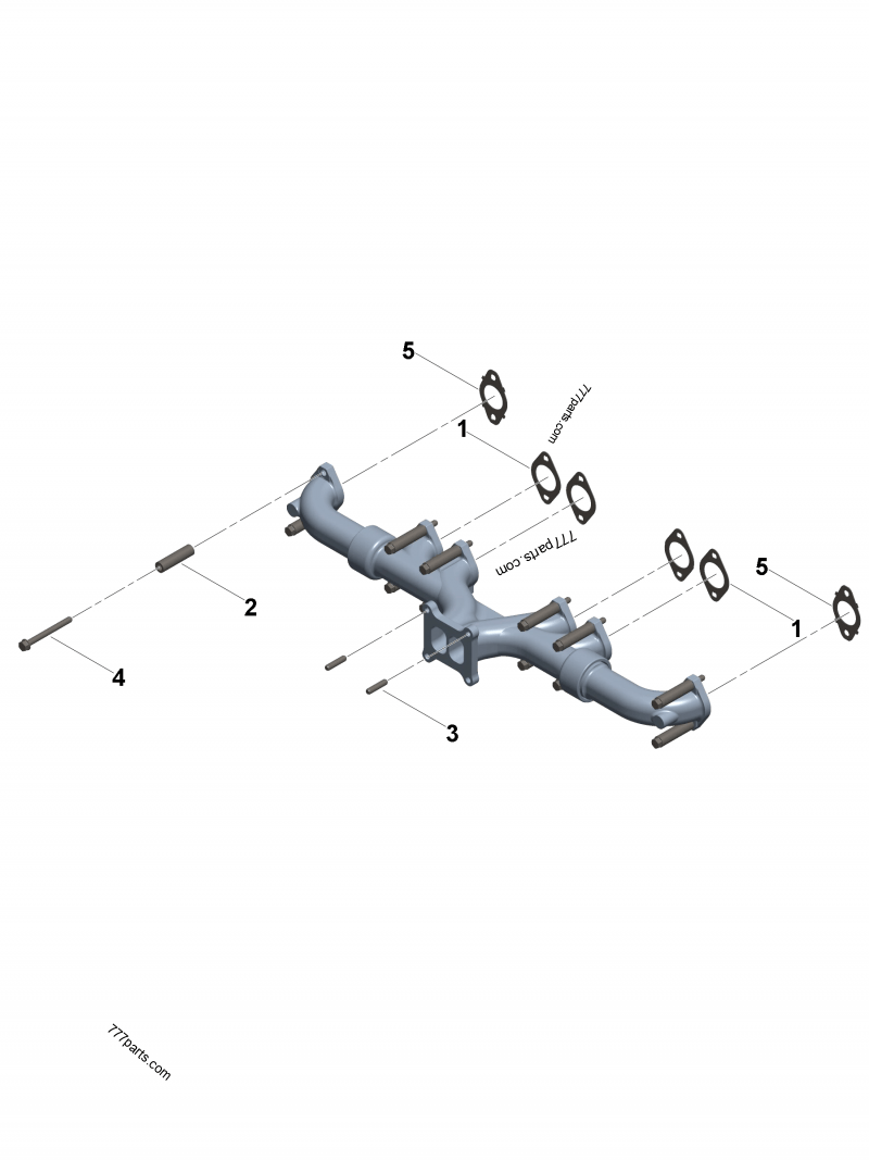 4965698 Hexagon flange head cap screw - Cummins spare part | 777parts.com
