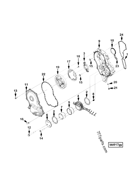 4974994 Ring dowel - Cummins spare part | 777parts.com