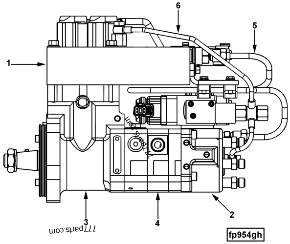 4984579 Pressure sensor - Cummins spare part | 777parts.com