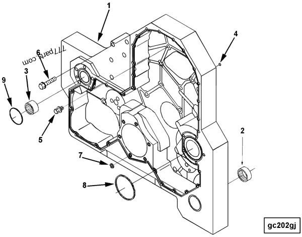 4985108 Gear housing - Cummins spare part | 777parts.com