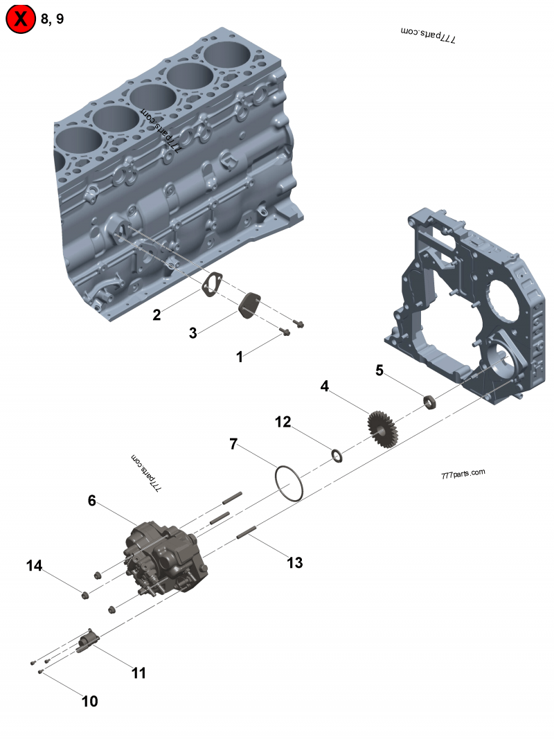 4992596 Electronic fuel control actuator - Cummins spare part ...