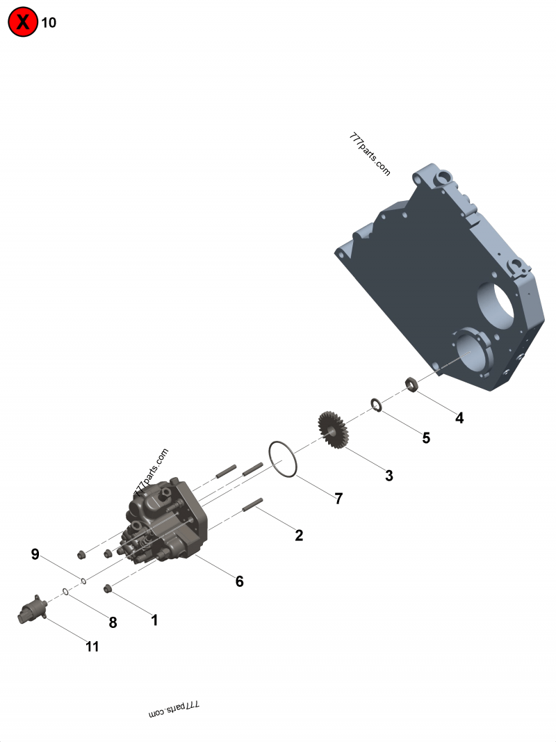 4992596 Electronic fuel control actuator - Cummins spare part ...
