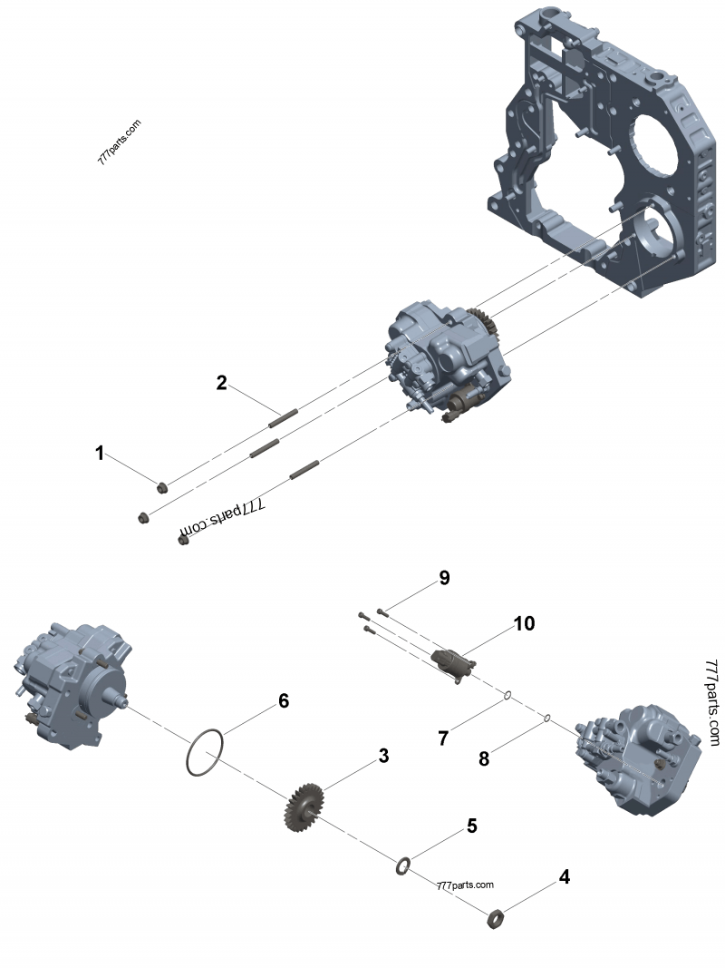 4992596 Electronic fuel control actuator - Cummins spare part ...
