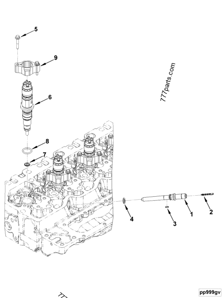 4994928 Injector - Cummins spare part | 777parts.com