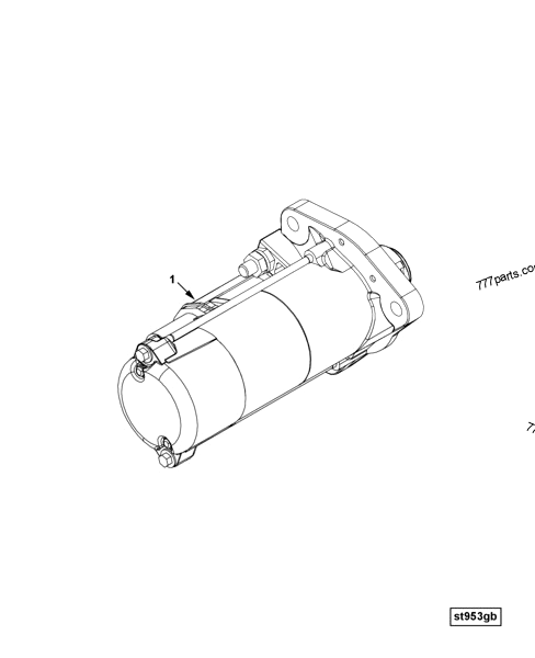 4995641 Starting motor - Cummins spare part | 777parts.com
