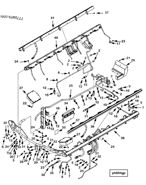 4998617 Wiring top level assembly harness - Cummins spare part ...