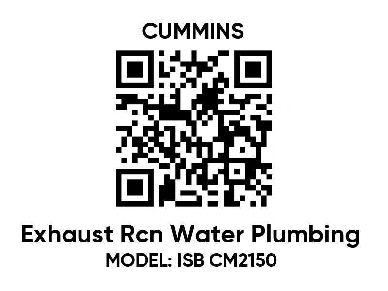 5254309 Water inlet tube - Cummins spare part | 777parts.com