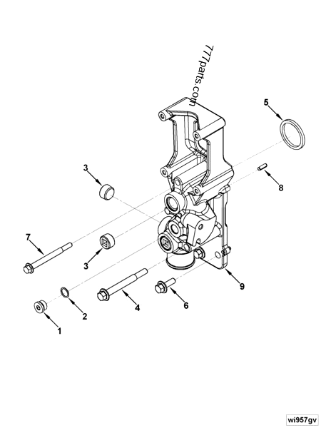 5260973 Water inlet connection - Cummins spare part | 777parts.com
