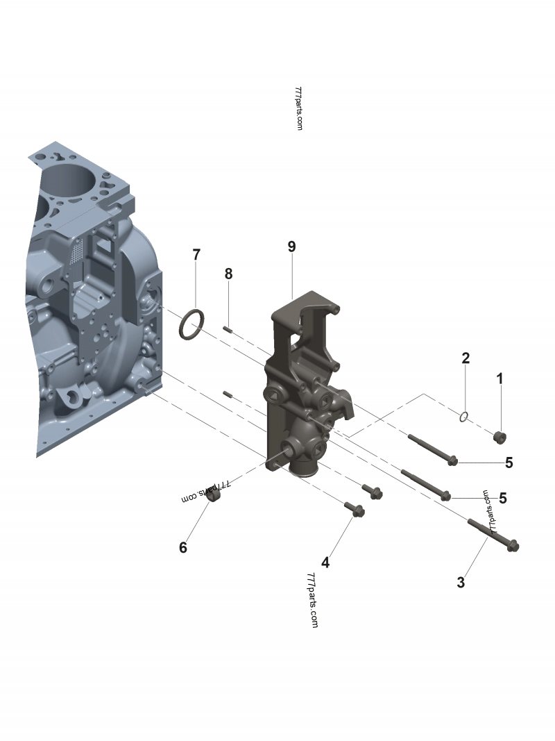 5260973 Water inlet connection - Cummins spare part | 777parts.com