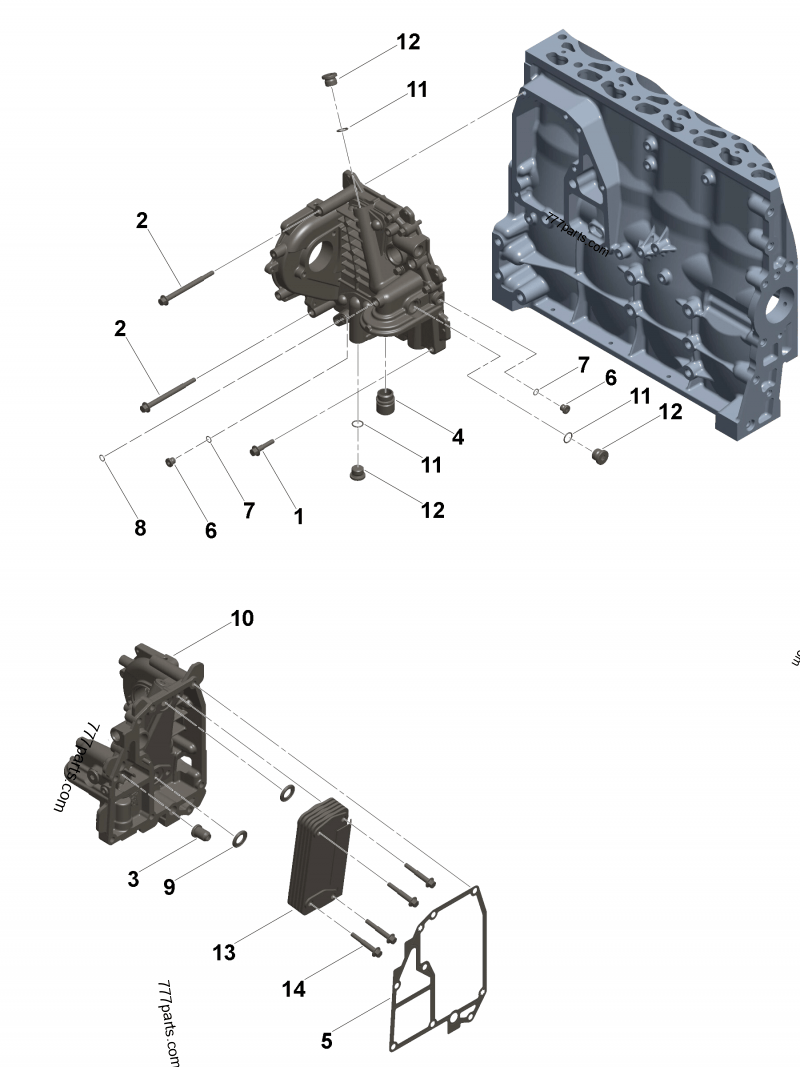 5261587 O ring seal - Cummins spare part | 777parts.com