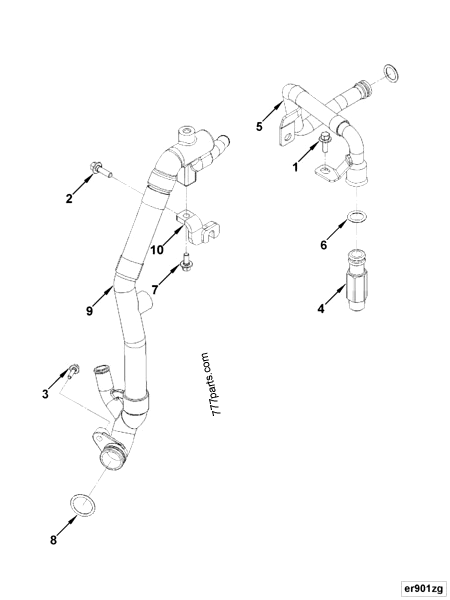5262739 O ring seal - Cummins spare part | 777parts.com