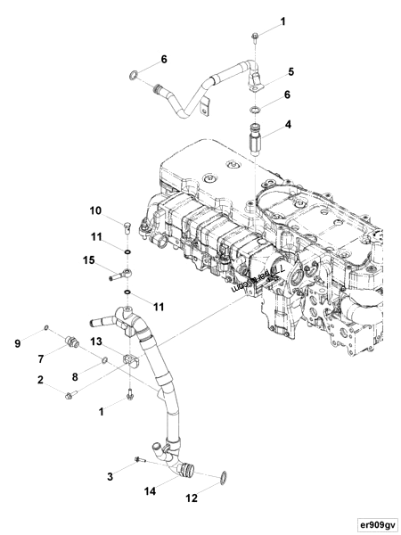 5262739 O ring seal - Cummins spare part | 777parts.com