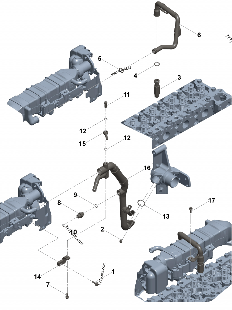 5262739 O ring seal - Cummins spare part | 777parts.com