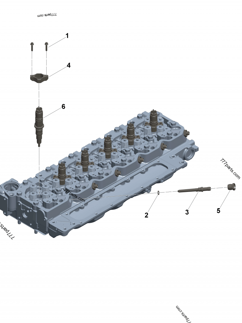 5264181 Injector fuel supply connector retainer - Cummins spare part ...