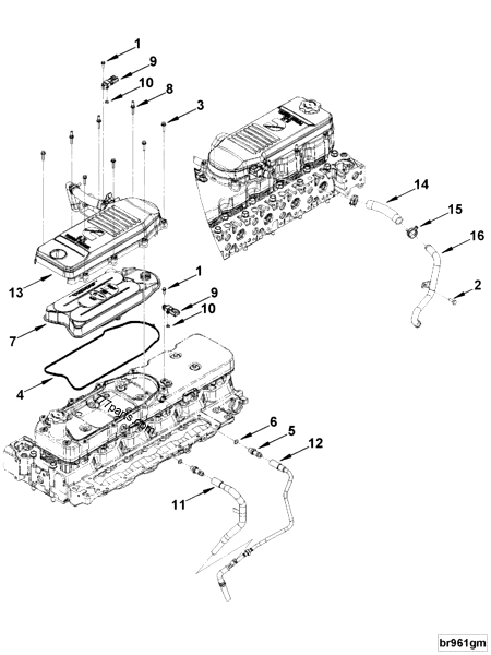 5264432 Lubricating oil drain tube - Cummins spare part | 777parts.com