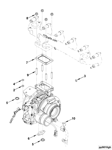 5264568 Oil drain gasket - Cummins spare part | 777parts.com
