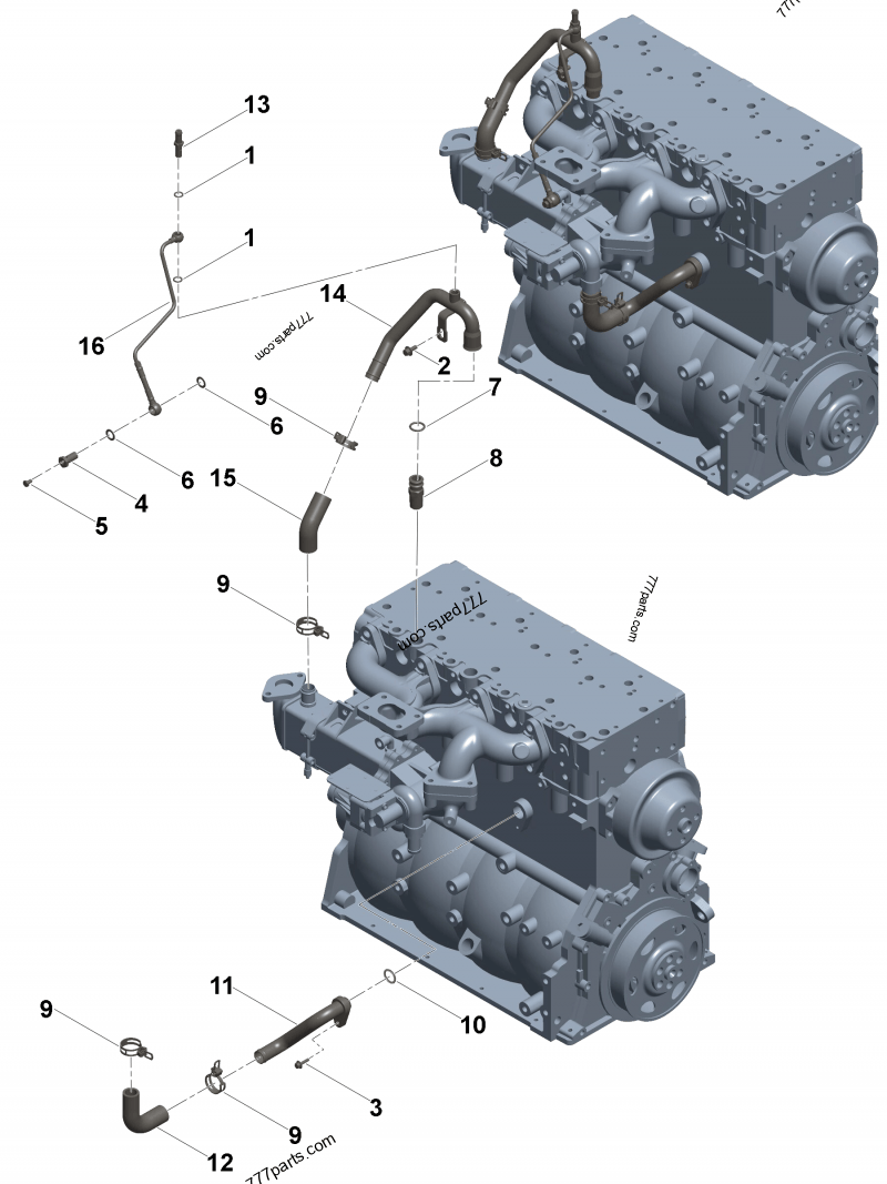 5266152 O ring seal - Cummins spare part | 777parts.com