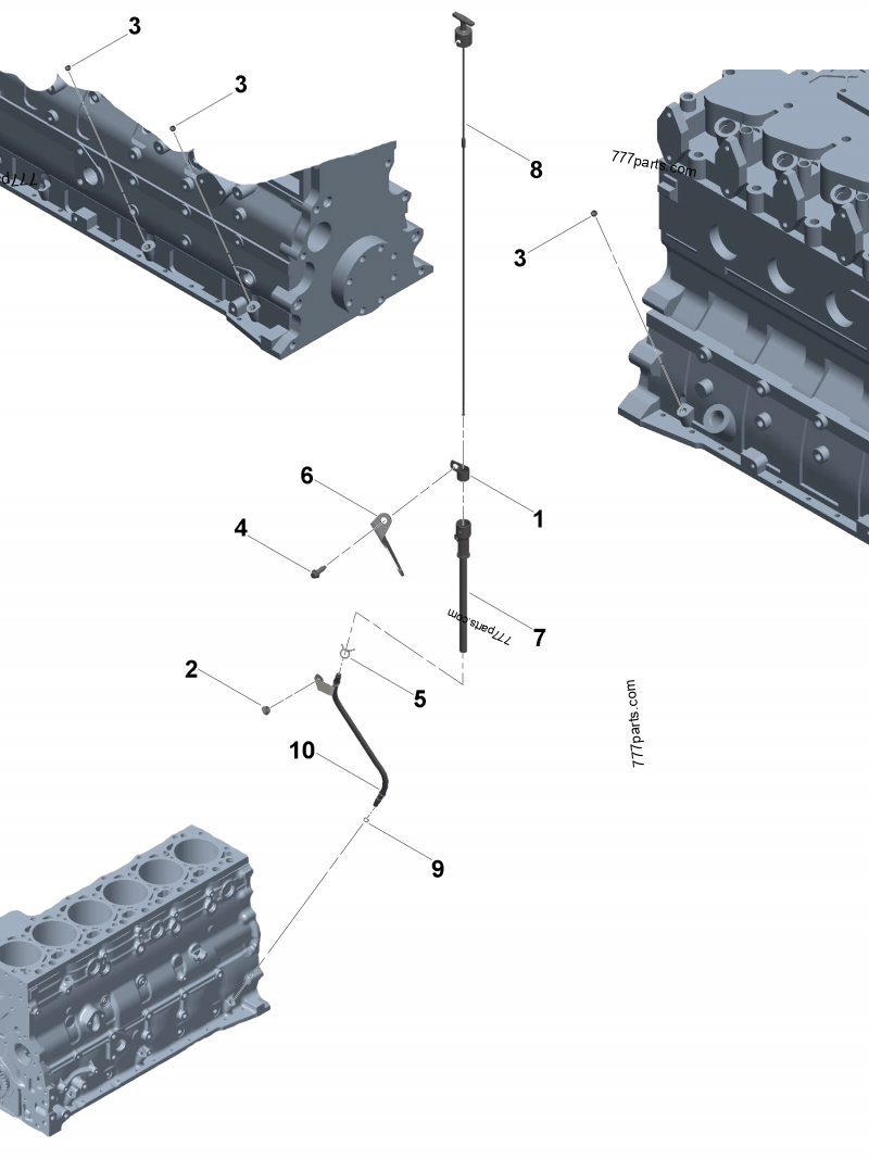 5268174 Dipstick - Cummins spare part | 777parts.com