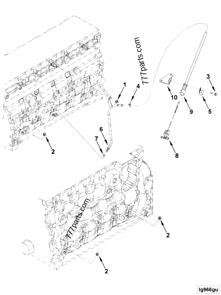 5268174 Dipstick - Cummins spare part | 777parts.com