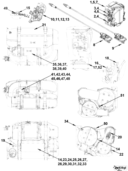5271587 Gasket, afm device - Cummins spare part | 777parts.com