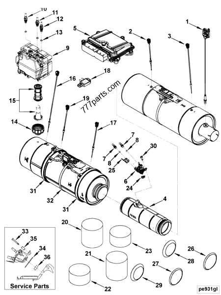 5271587 Gasket, afm device - Cummins spare part | 777parts.com