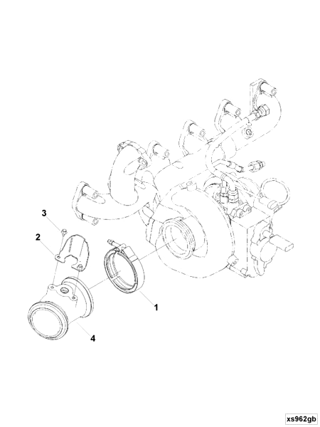 5272045 Exhaust outlet connection - Cummins spare part | 777parts.com