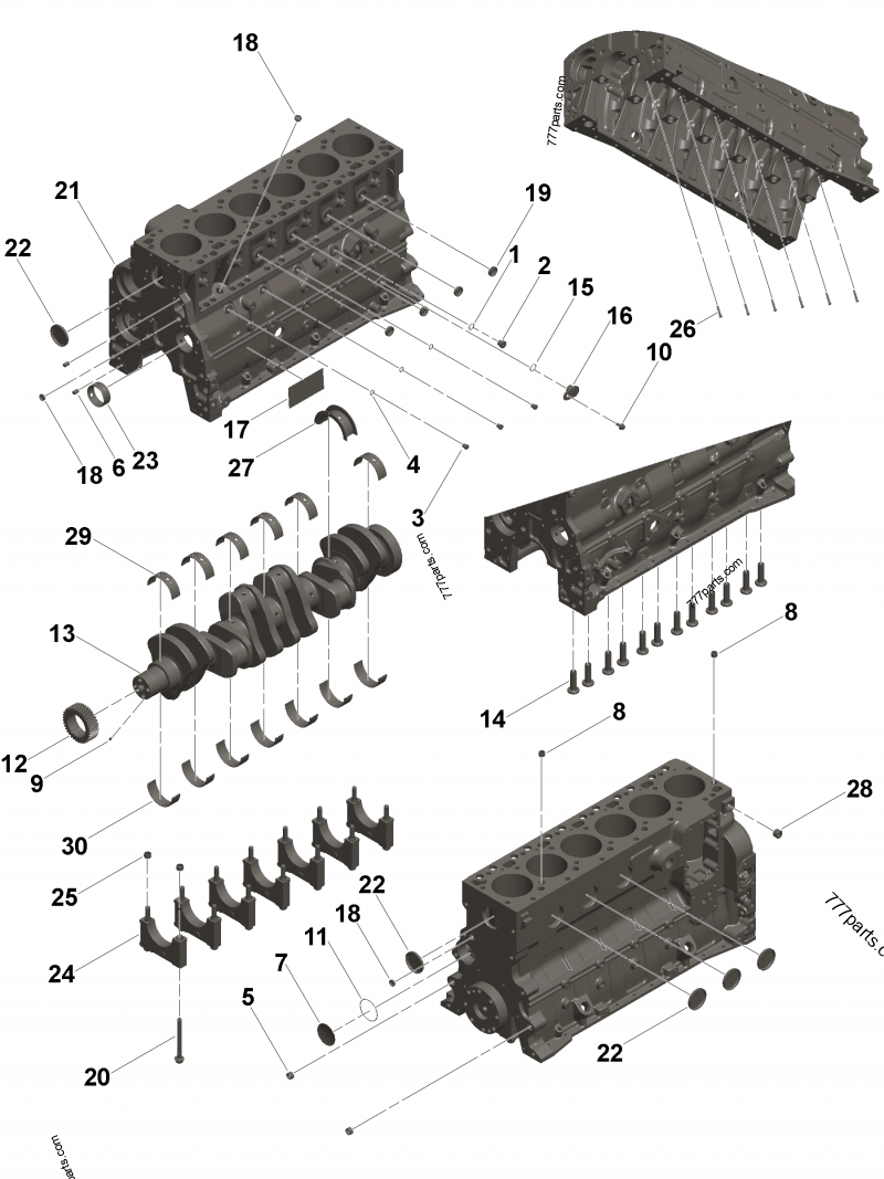 5287908 Main bearing - Cummins spare part | 777parts.com