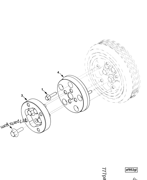 5292558 Crankshaft adapter - Cummins spare part | 777parts.com