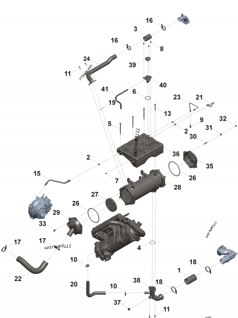 5294545 Expansion tank - Cummins spare part | 777parts.com