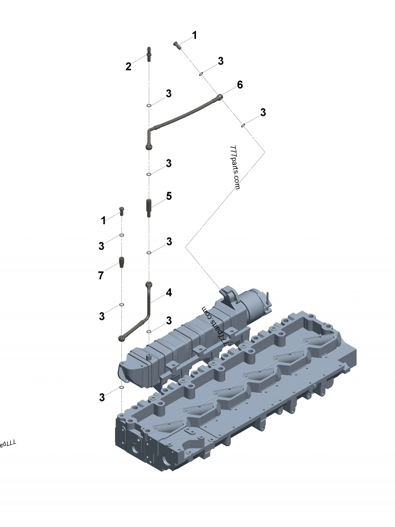 5298393 Vent tube - Cummins spare part | 777parts.com