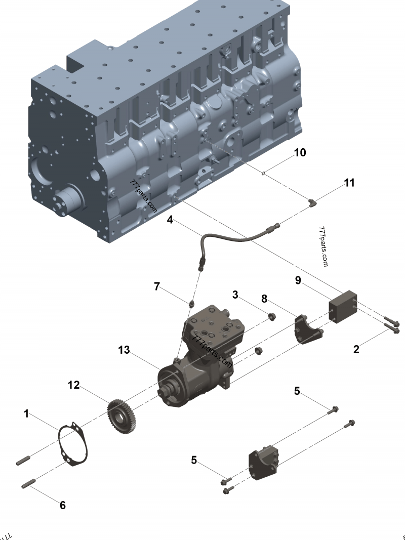 5301095 Air compressor - Cummins spare part | 777parts.com