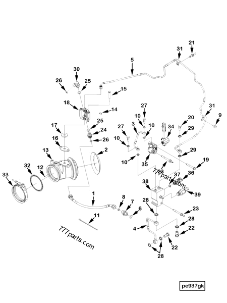 5301795 Fuel manifold - Cummins spare part | 777parts.com