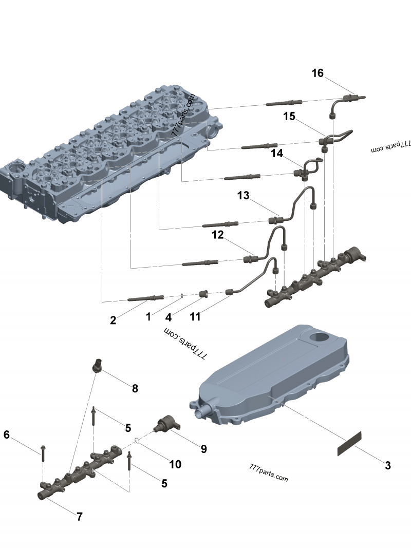 5304161 Accumulator - Cummins spare part | 777parts.com