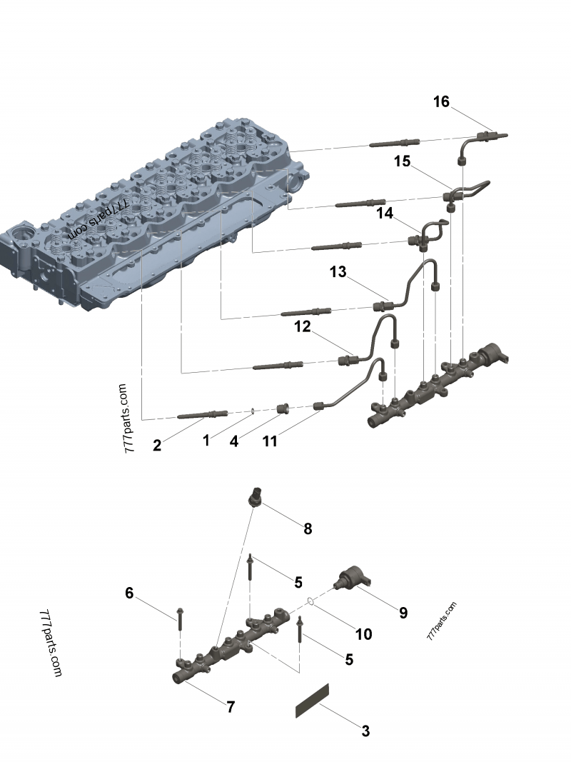 5304161 Accumulator - Cummins spare part | 777parts.com