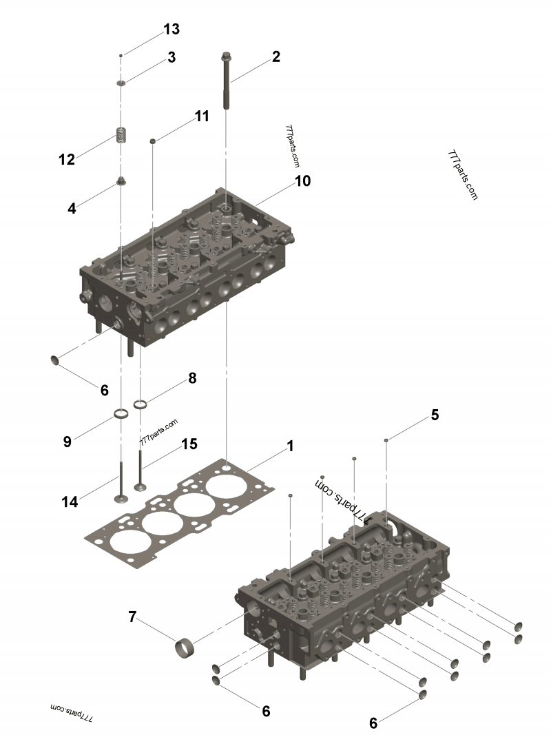 5308264 Intake valve - Cummins spare part | 777parts.com