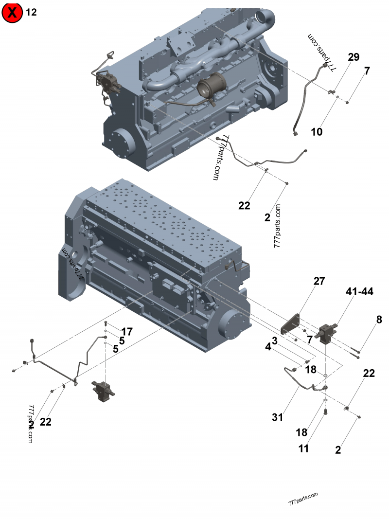 5308312 Assembly,doser shutoff - Cummins spare part | 777parts.com