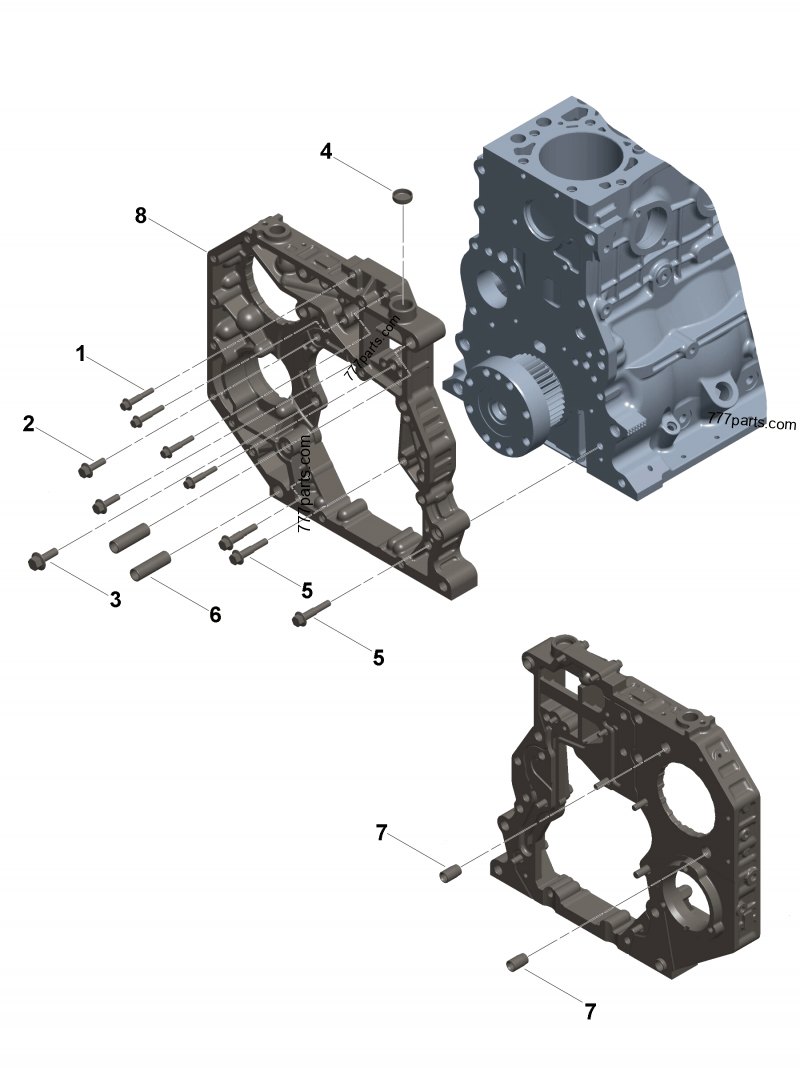 5311270 Gear housing - Cummins spare part | 777parts.com
