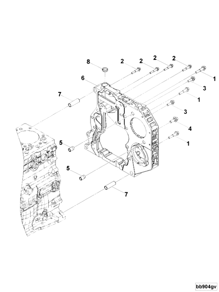 5311313 Gear housing - Cummins spare part | 777parts.com