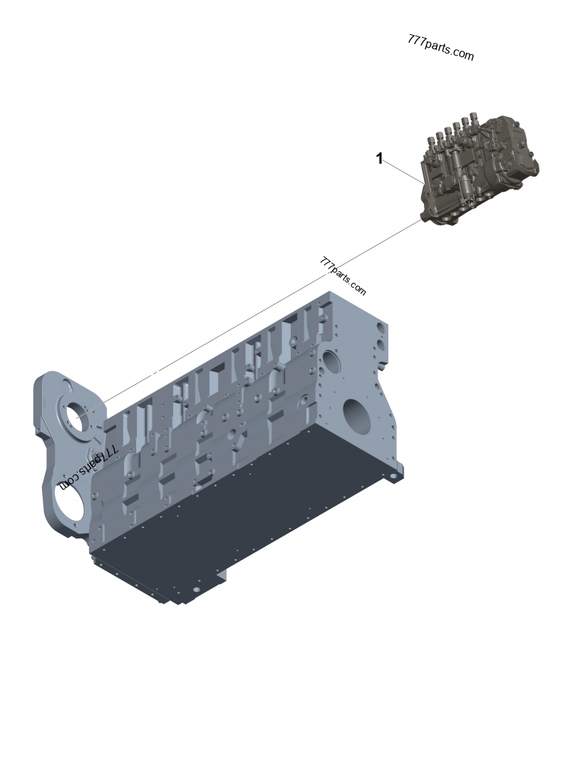 5366332 Fuel injection pump - Cummins spare part | 777parts.com
