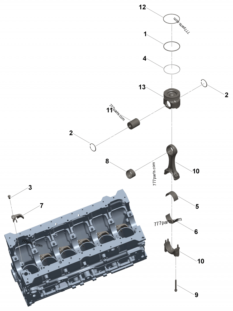 2882581 Bushing - Cummins spare part | 777parts.com